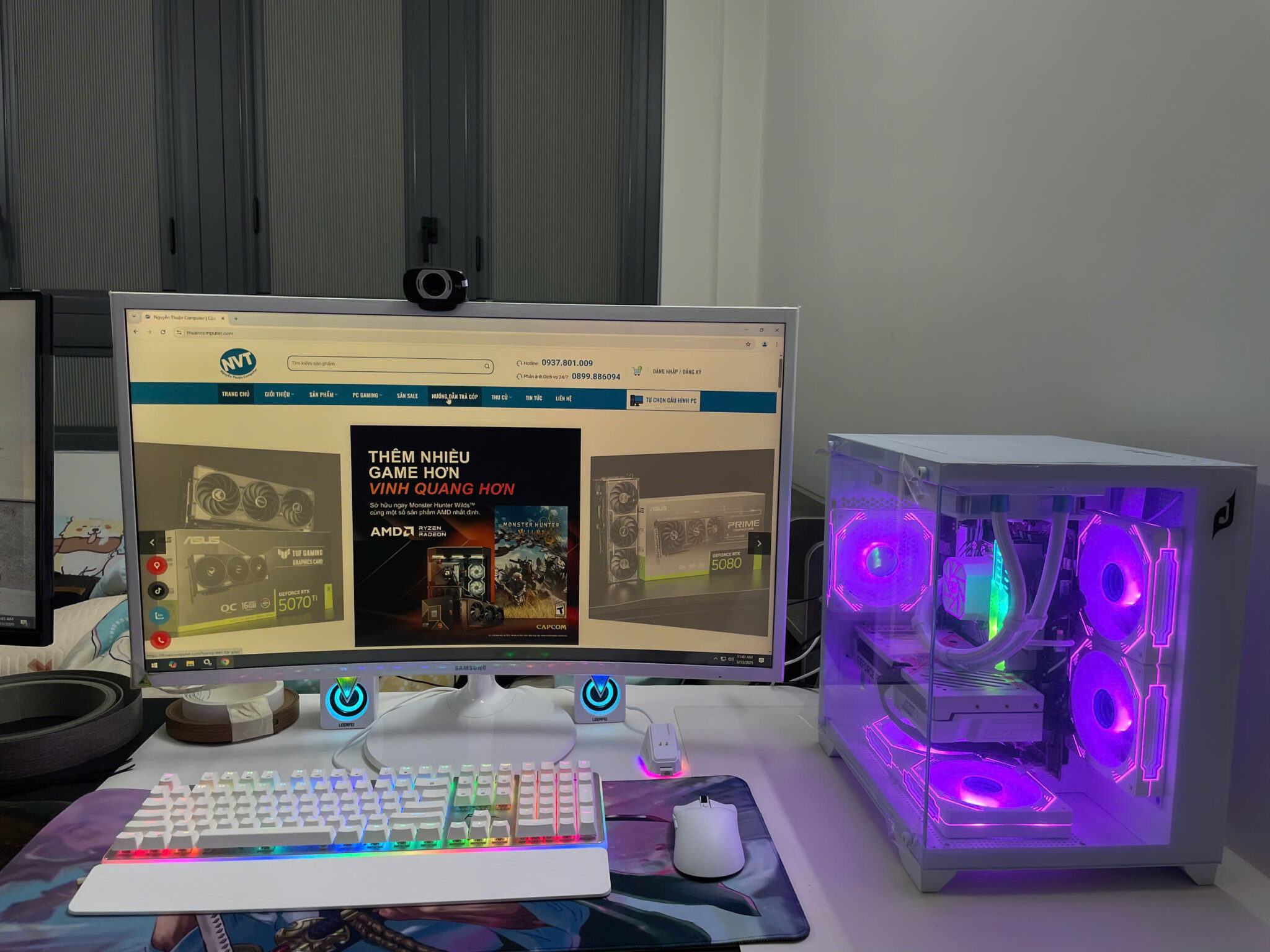 PC Gaming NVT 95 – T3/2025 (B760/ i5 13400F/ 32GB/ NVMe 1TB/ RTX 4060Ti 8GB/ 750W) - Nguyễn ...