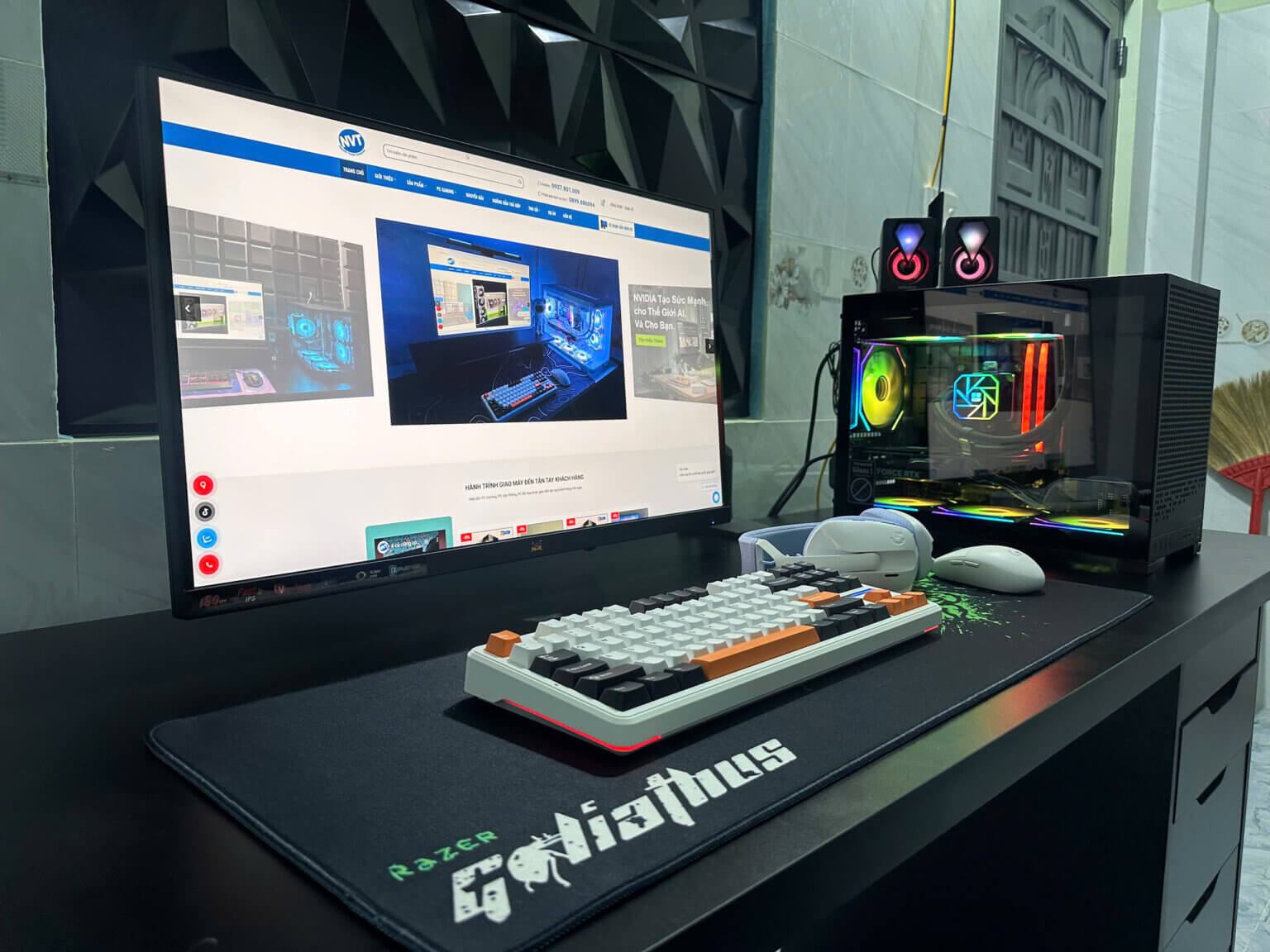 Góc PC Gaming NVT 101 – T5/2025 (B760/ i5 14600KF/ 32GB/ NVMe 500GB ...